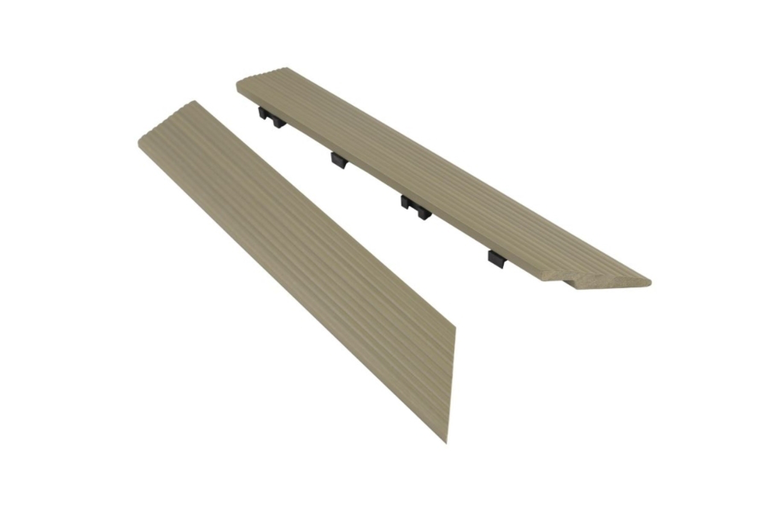 NewTechWood 12" Outside Corner Fascia - Composite Decking Edging