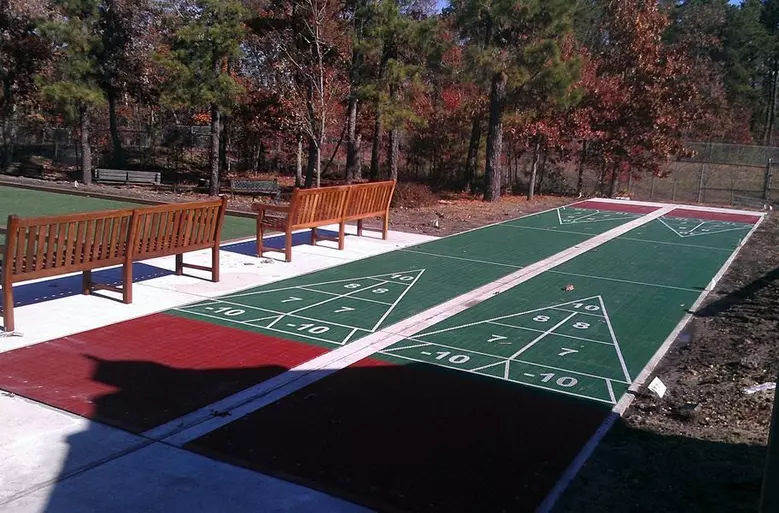 Premium Shuffleboard Court Kit - Easy to Install and Maintain ...