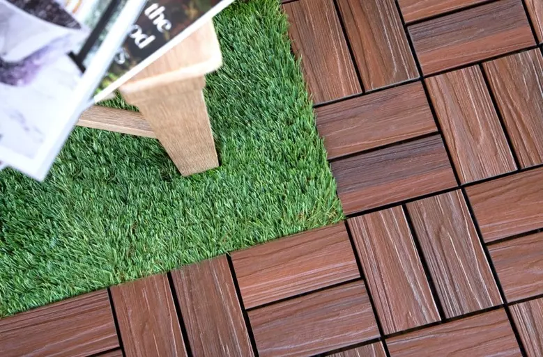 Helios Composite Deck Board Tiles: Weatherproof Composite Decking