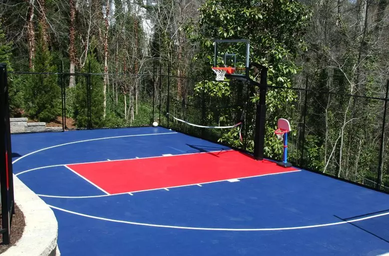 Outdoor Basketball Court Kits - DIY Sports Tiles | Outdoor Basketball Court